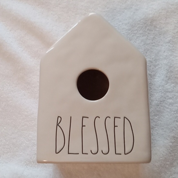 Rae Dunn | Accents | Rae Dunn Blessed Square Bird House | Poshmark